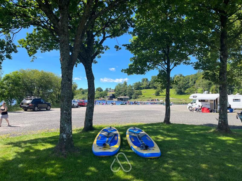 Glanllyn Caravan Park, Gwynedd, Wales