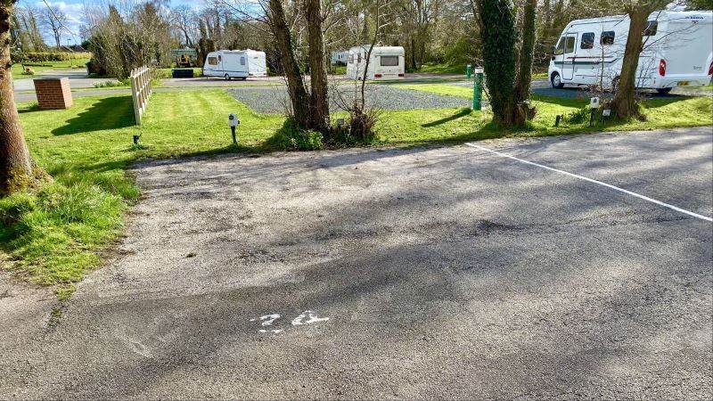 Lower Lacon Caravan Park, Shropshire, England