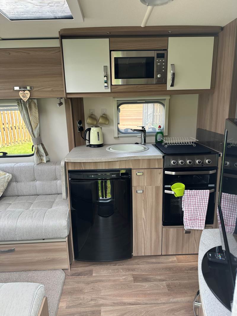 Laneside Caravan Park, Derbyshire, England