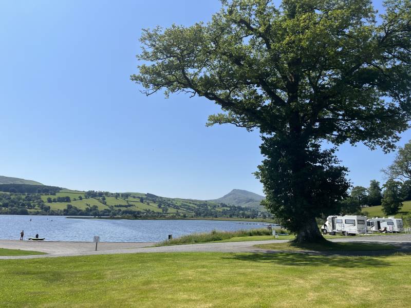 Glanllyn Caravan Park, Gwynedd, Wales