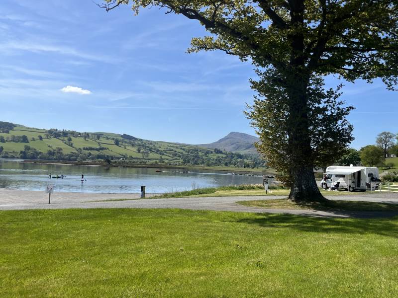 Glanllyn Caravan Park, Gwynedd, Wales