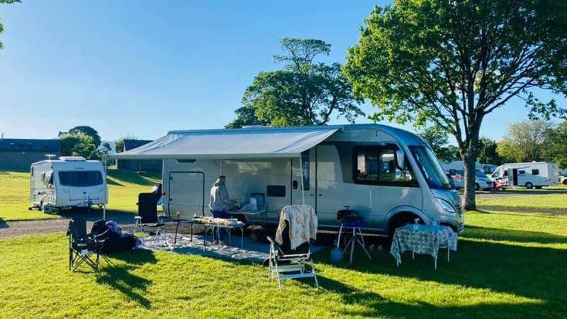 Glanllyn Caravan Park, Gwynedd, Wales