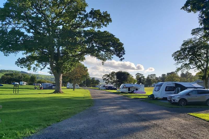 Glanllyn Caravan Park, Gwynedd, Wales