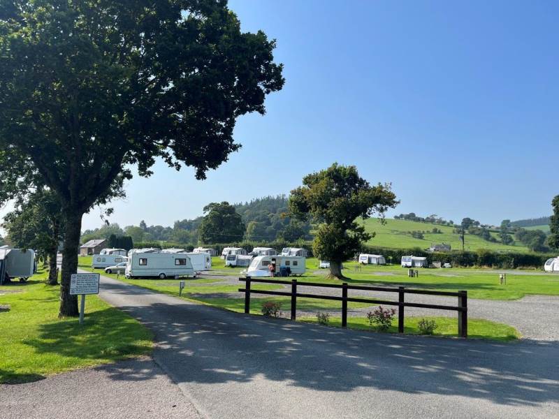 Glanllyn Caravan Park, Gwynedd, Wales