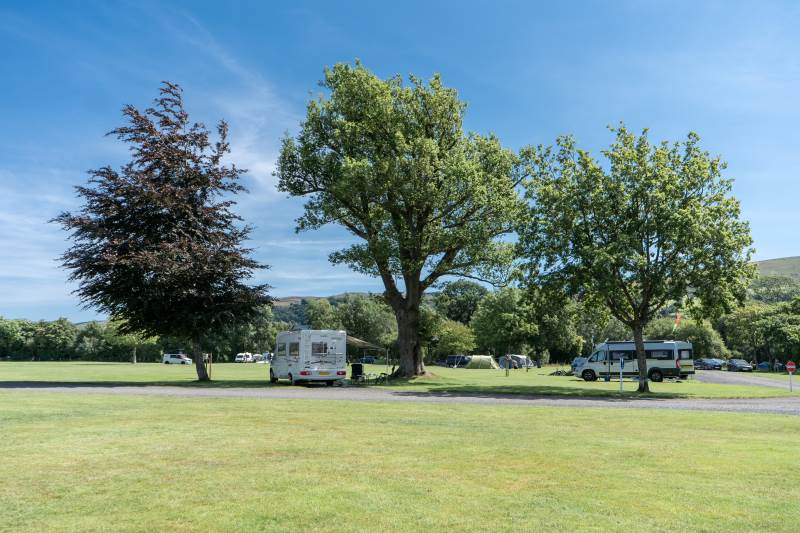 Glanllyn Caravan Park, Gwynedd, Wales
