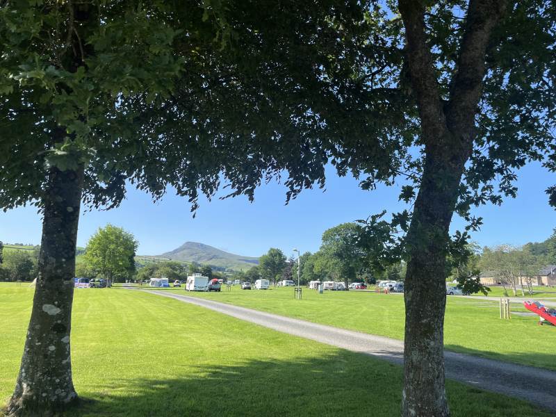 Glanllyn Caravan Park, Gwynedd, Wales
