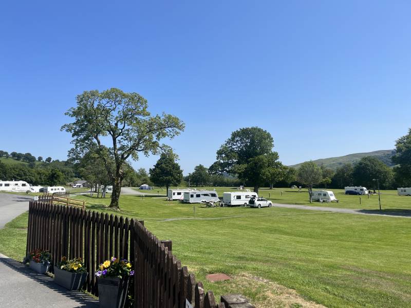 Glanllyn Caravan Park, Gwynedd, Wales