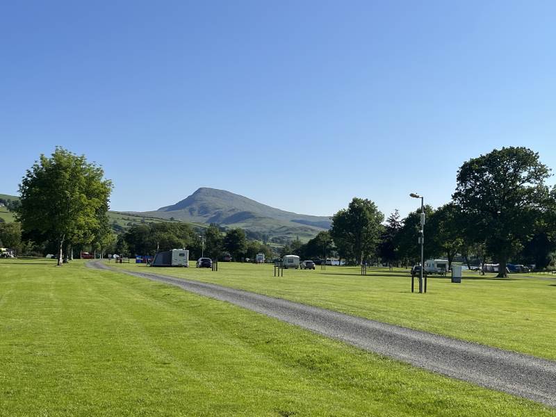 Glanllyn Caravan Park, Gwynedd, Wales