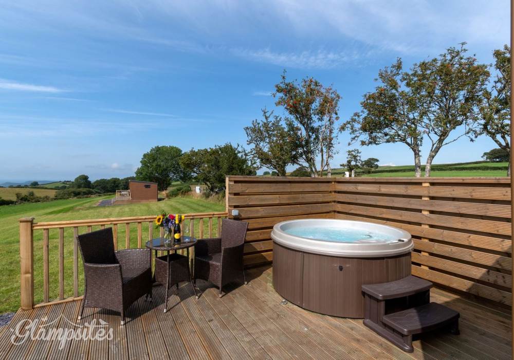 Hideaway Glamping Pods with Hot Tub